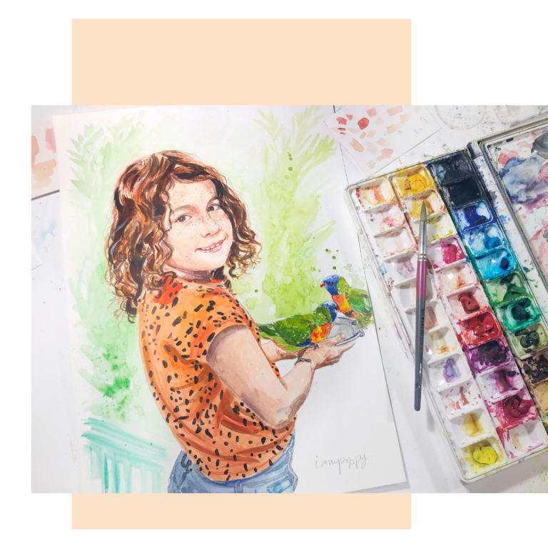 Live Wedding Painting Artist Brisbane | I Am Poppy