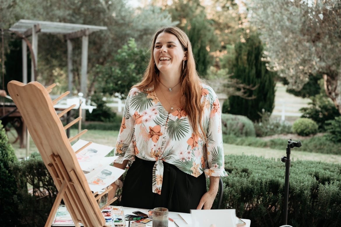 Live Guest Portraits | IAmPoppy Designs