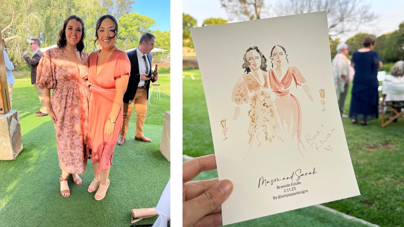 Live Guest Portraits | IAmPoppy Designs